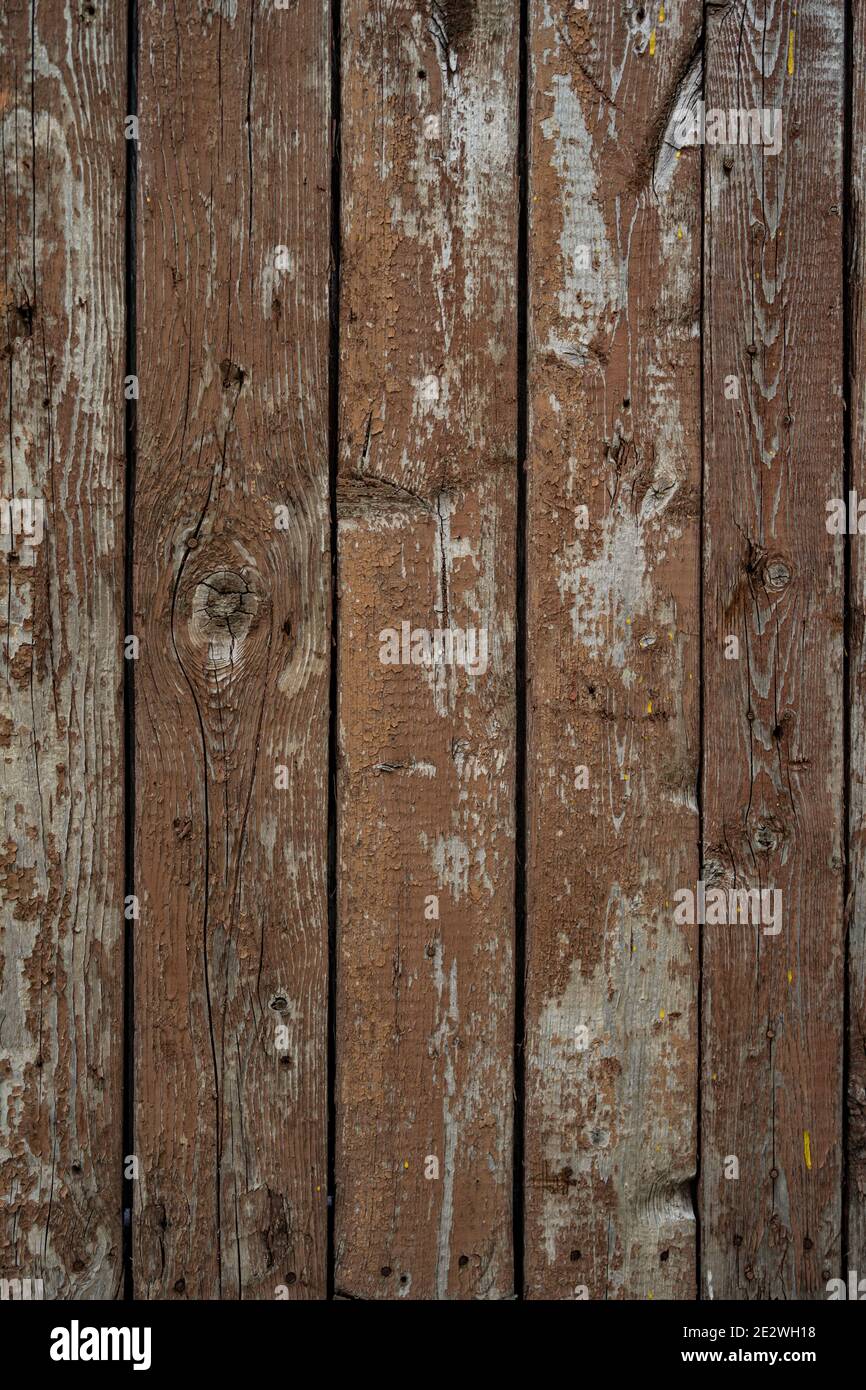 Brown painted Wood texture of wood wall for background and texture ...
