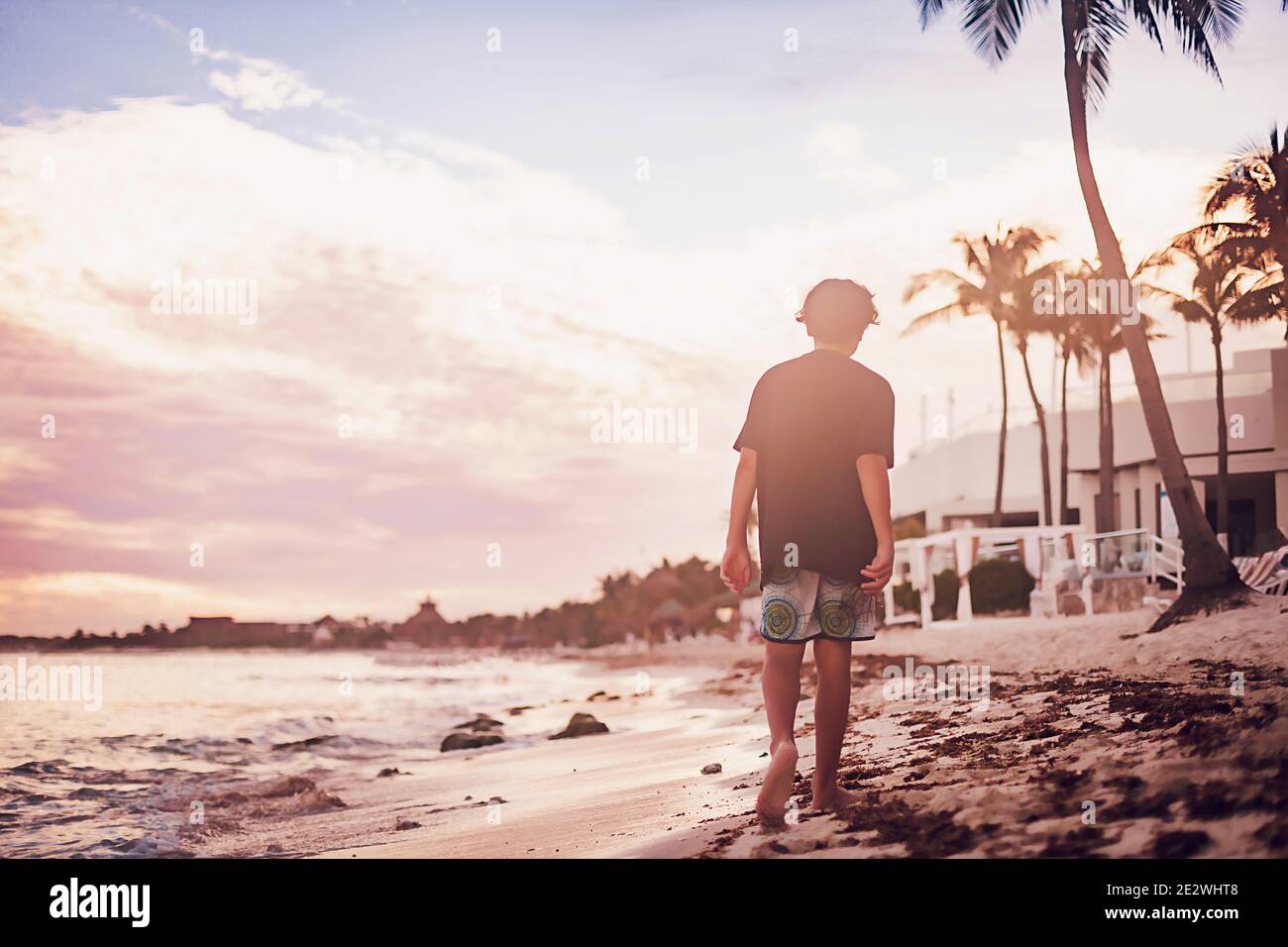 Family tropical outdoors boy walking hi-res stock photography and ...