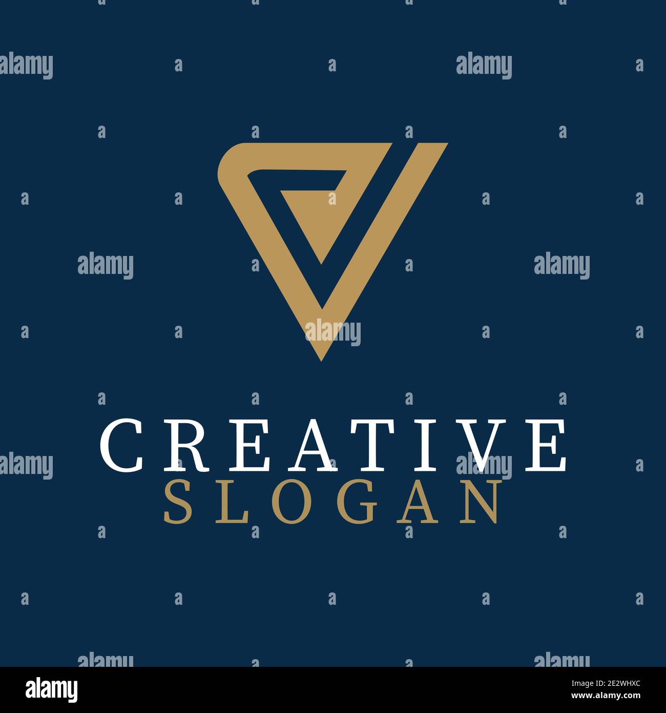 Letter v logo vector vectors hi-res stock photography and images - Alamy