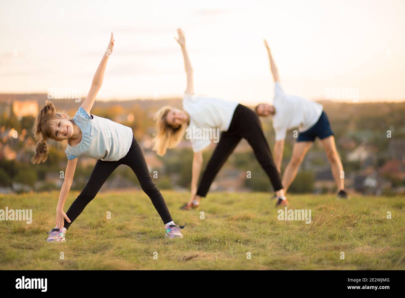 Parents instill sports habits in their child by example, focus on child ...