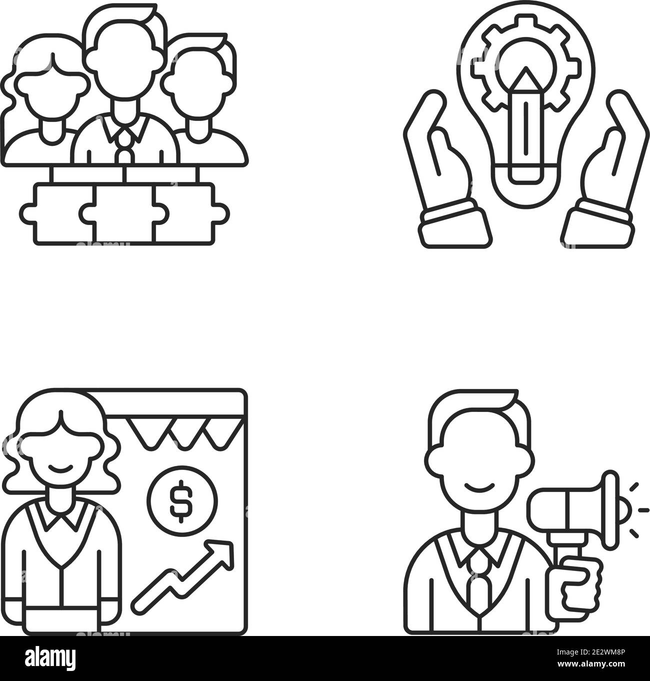 Hierarchical organization structure icon Stock Vector Images - Alamy