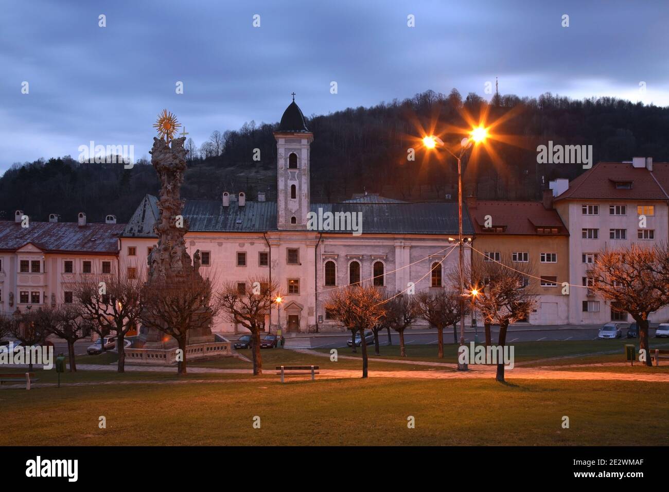 Franciscan Monastery in Kremnica. Slovakia Stock Photo - Alamy