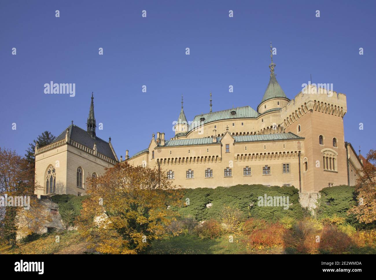 Bojnice castle. Slovakia Stock Photo - Alamy