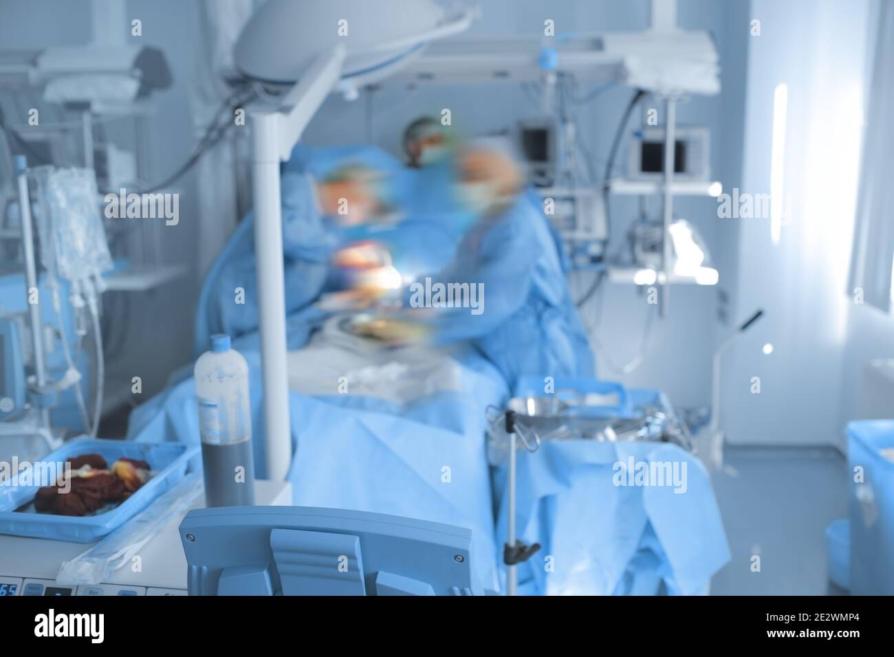 Working medical personnel in the ICU Stock Photo - Alamy