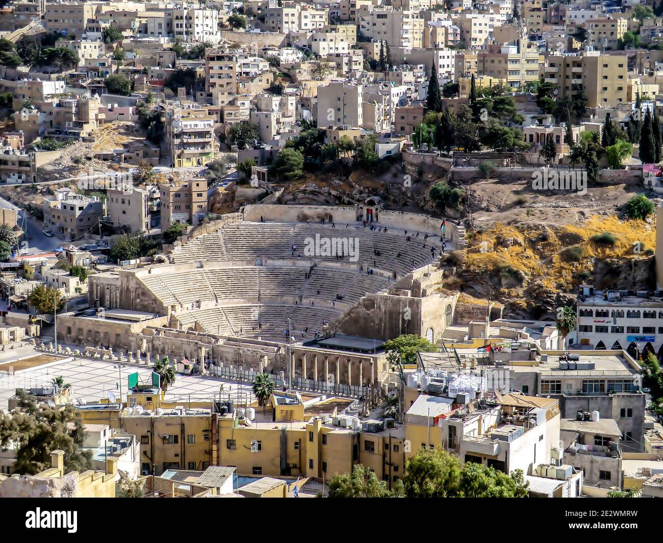 Amman Citadel Jordan Stock Photo - Alamy