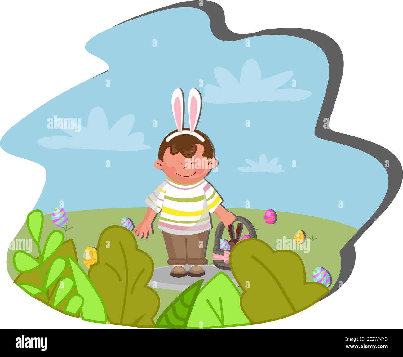 Boy print character Cut Out Stock Images & Pictures - Alamy