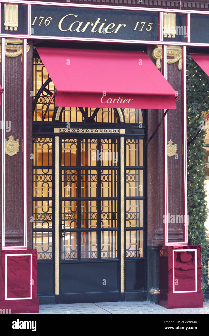 Cartier flagship store hi-res stock photography and images - Alamy