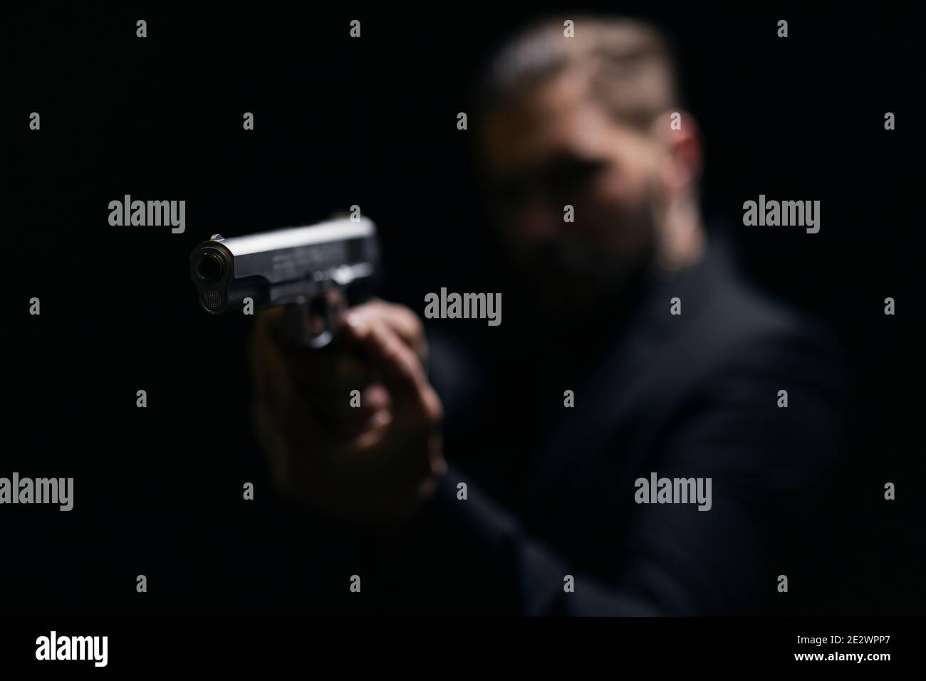 Gangster gun hi-res stock photography and images - Alamy