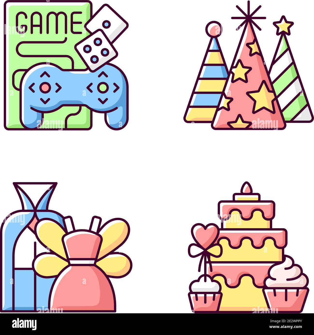 Cone friends Cut Out Stock Images & Pictures - Alamy