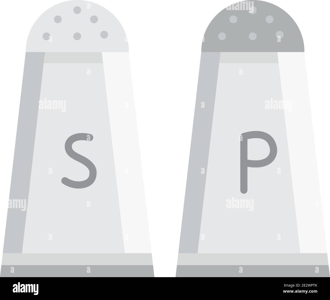 Salt pots Stock Vector Images - Alamy