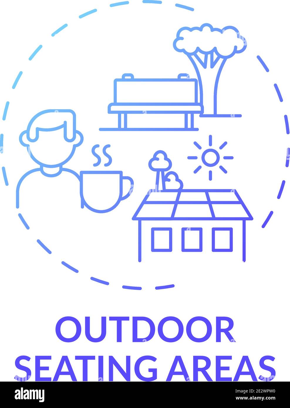 Seating areas Stock Vector Images - Alamy