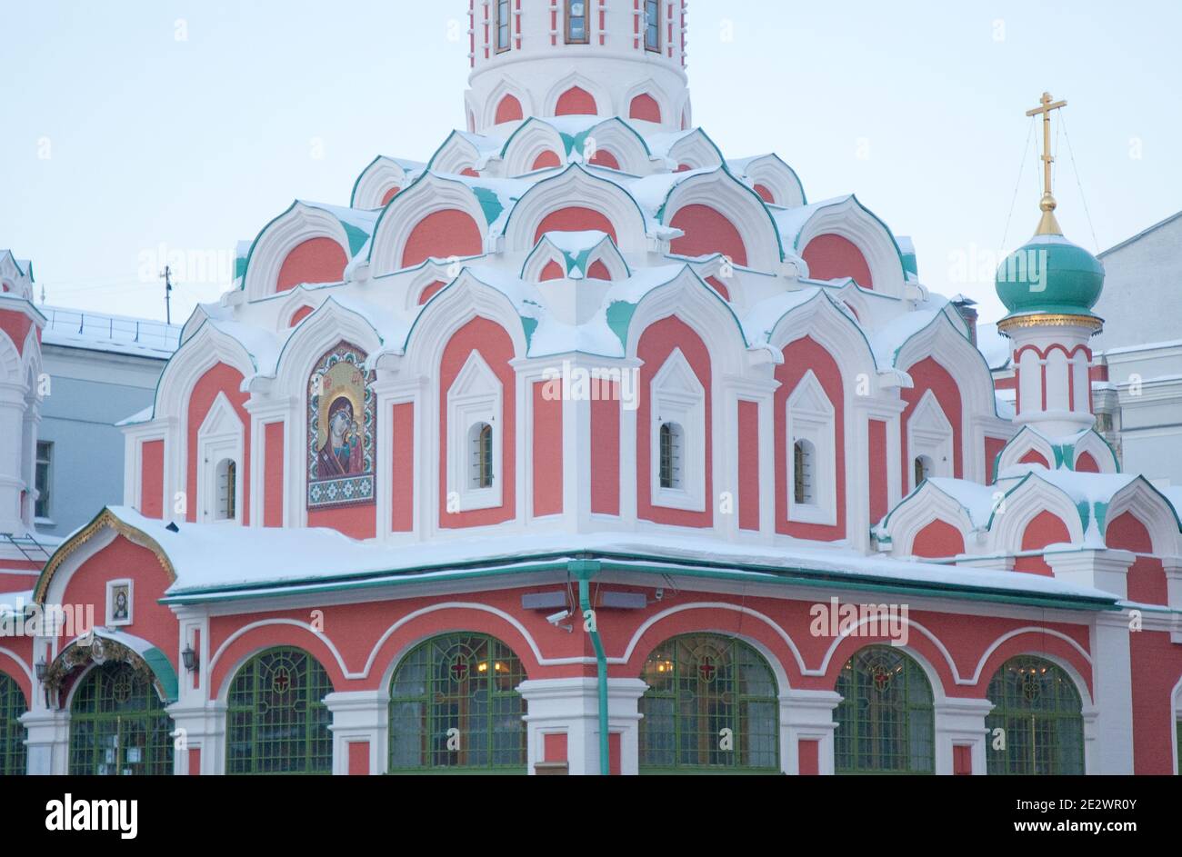 Kazan Cathedral Red Square Moscow Russia Stock Photo - Alamy