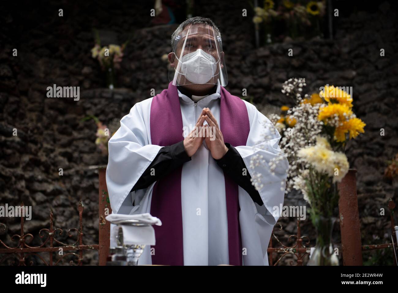 Priest hospital hi-res stock photography and images - Alamy