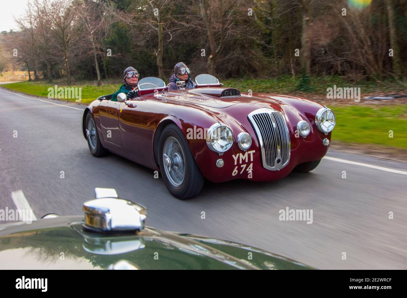 1953 Fraser Nash classic British sports car Stock Photo - Alamy