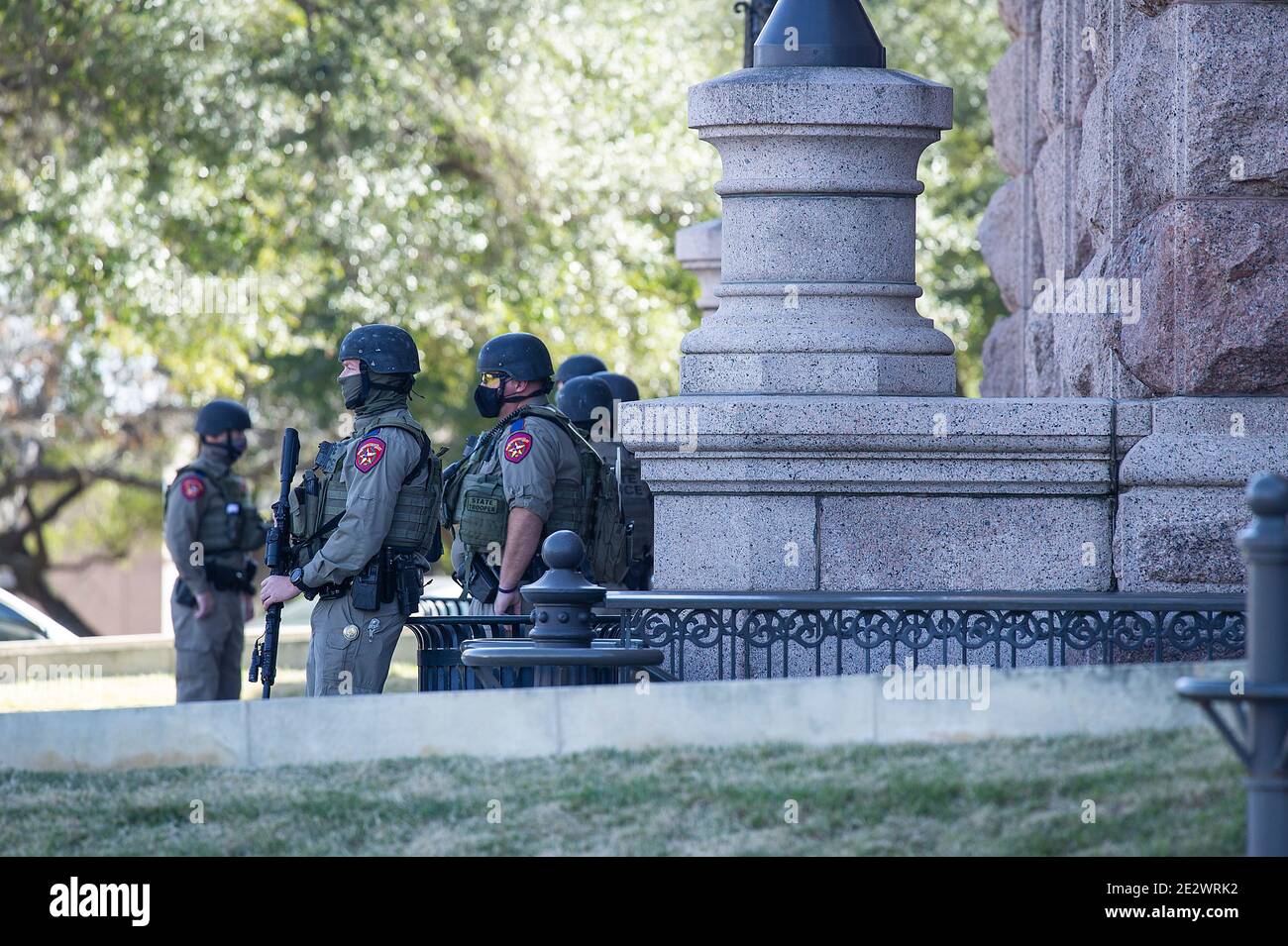 January 15, 2021: DPS State Troopers and the Texas Army National Guard ...