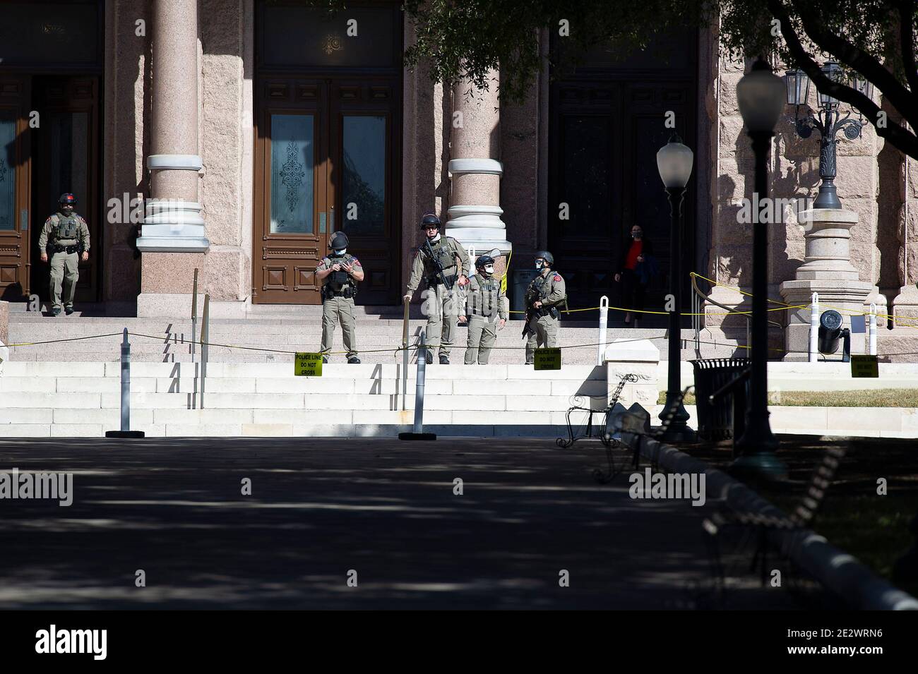 January 15, 2021: DPS State Troopers and the Texas Army National Guard ...