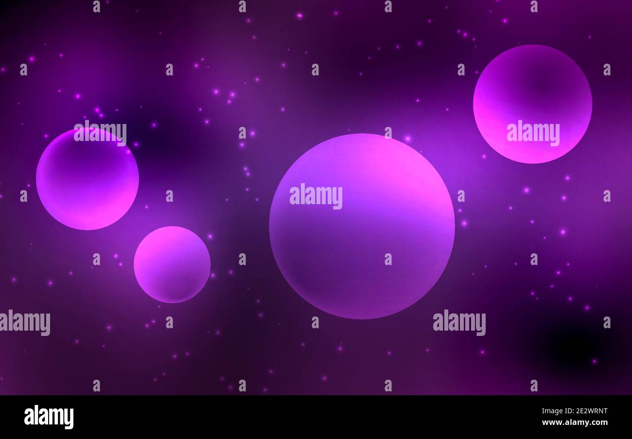 Cluster stars in deep Stock Vector Images - Alamy