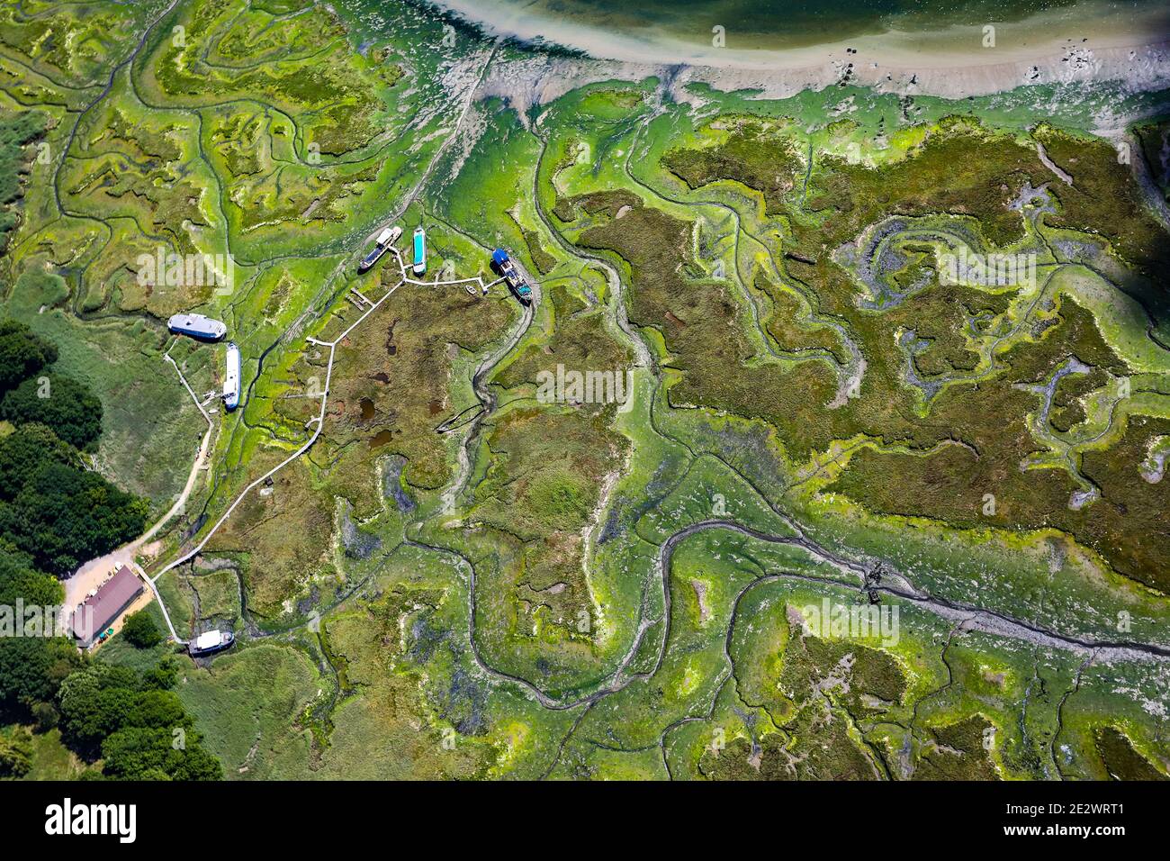 Hamble River Aerial High Resolution Stock Photography and Images - Alamy