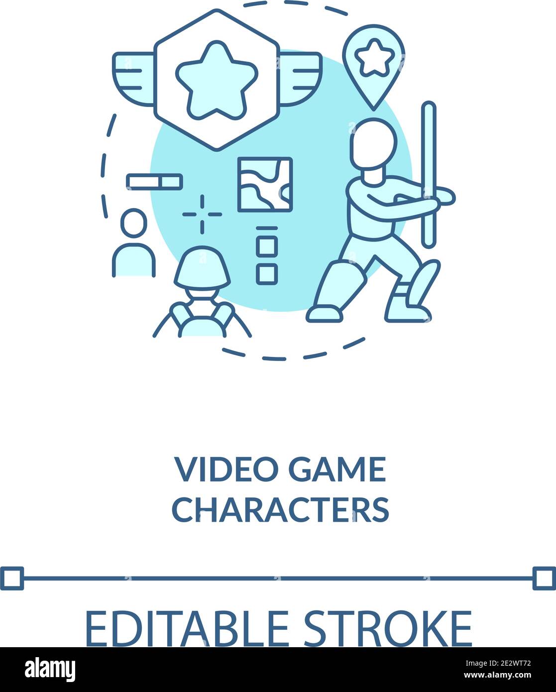 Arcade video game characters hi-res stock photography and images - Alamy