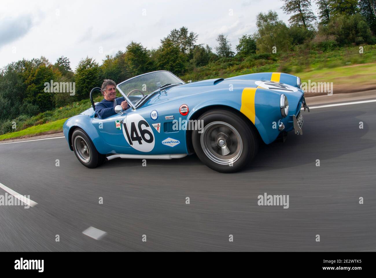 AC Cobra classic muscle car Stock Photo - Alamy