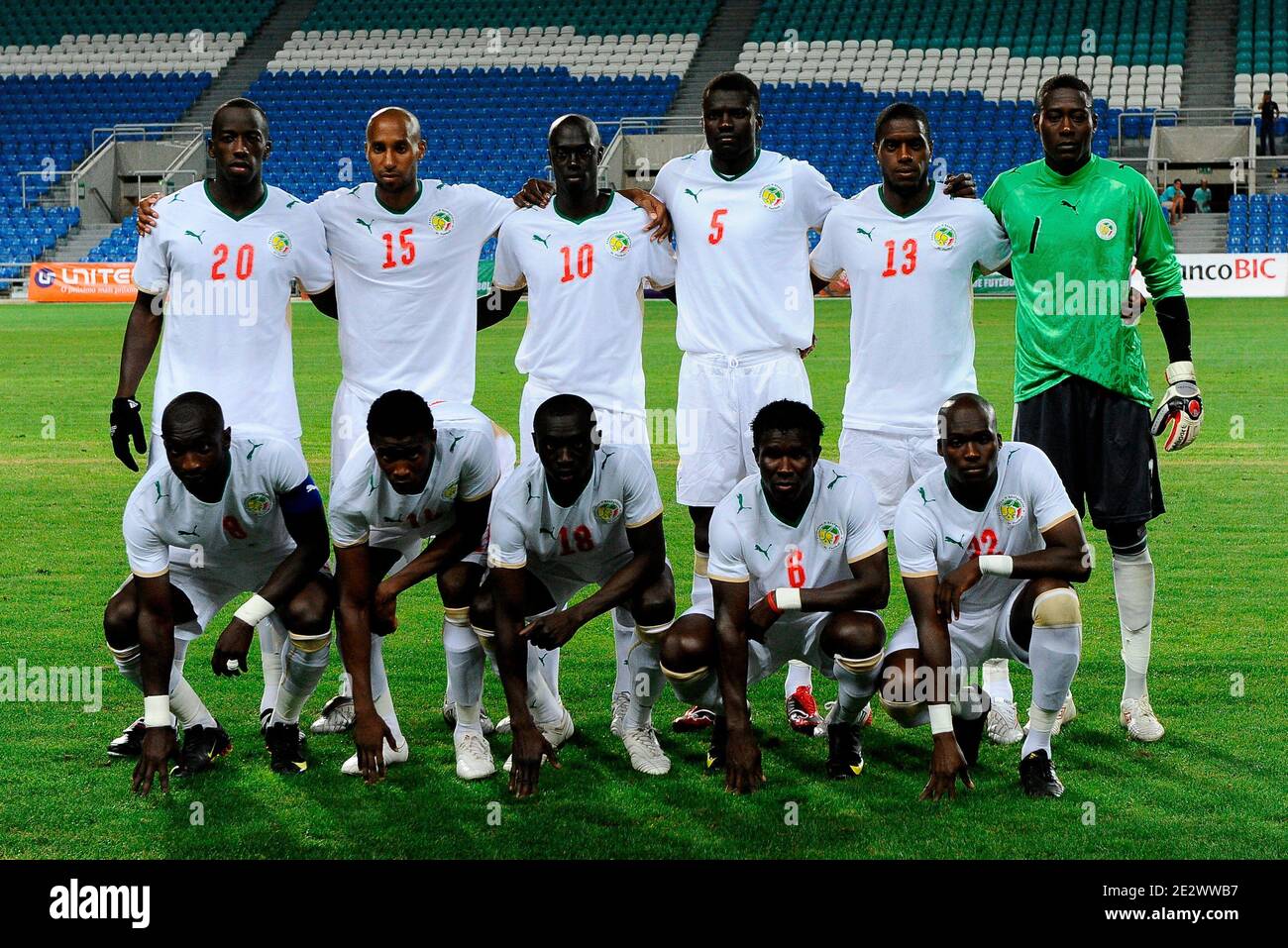 Senegal's squad during a Friendly Soccer Match, Angola vs Senegal at ... Senegal's squad during a Friendly Soccer Match, Angola vs Senegal at ...