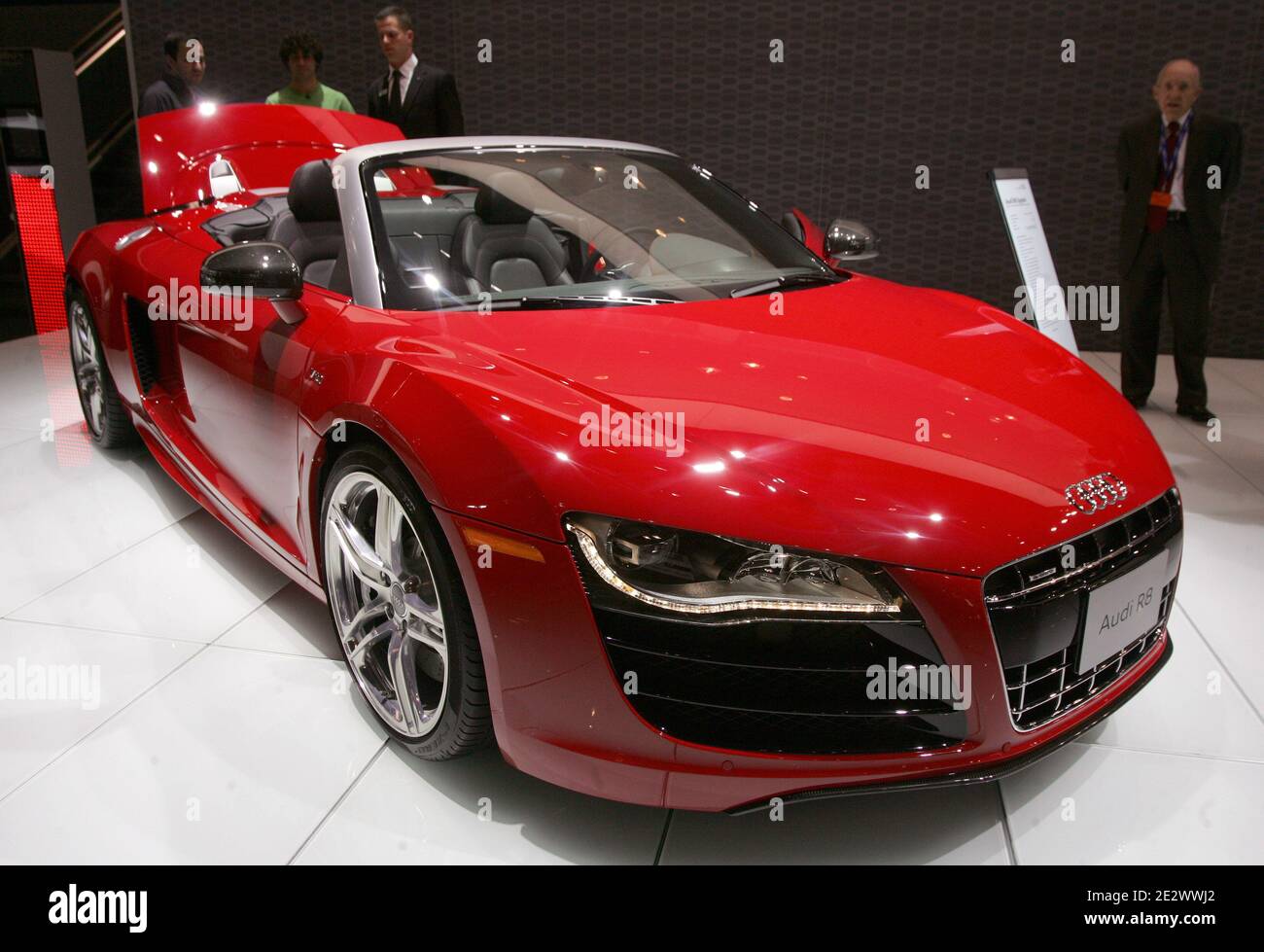 Audi A8 Spider during the New York Auto International Show at The Jacob ...