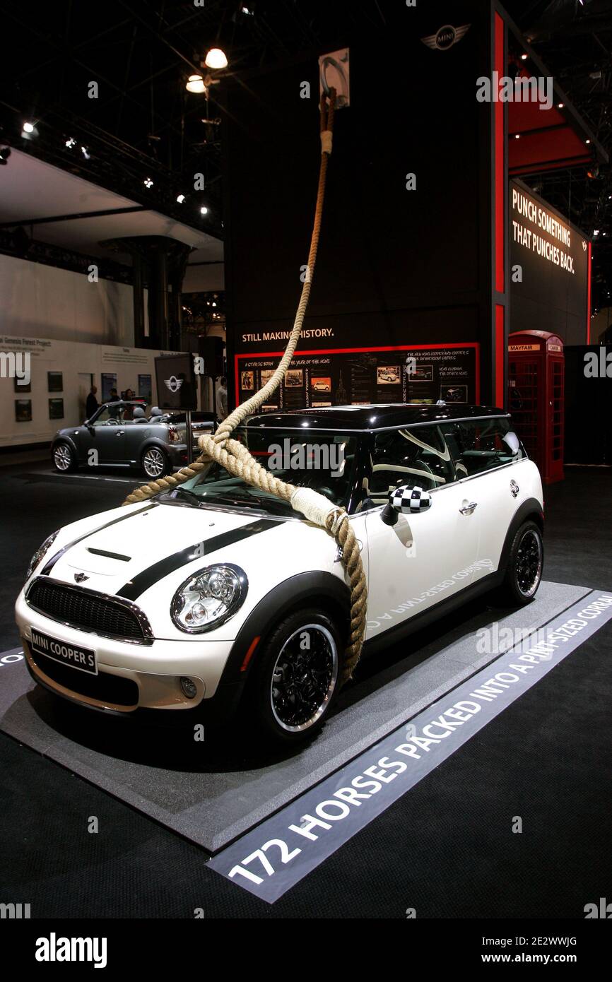 Mini Cooper S Clubman during the New York Auto International Show at ...