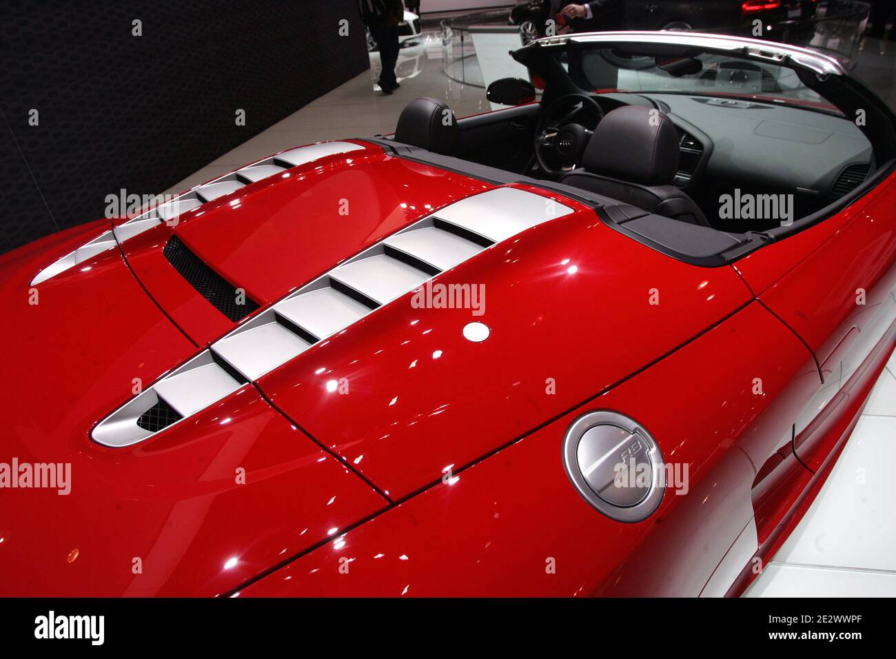 Audi A8 Spider during the New York Auto International Show at The Jacob ...