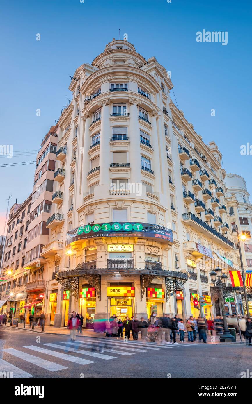 Downtown valencia hi-res stock photography and images - Alamy