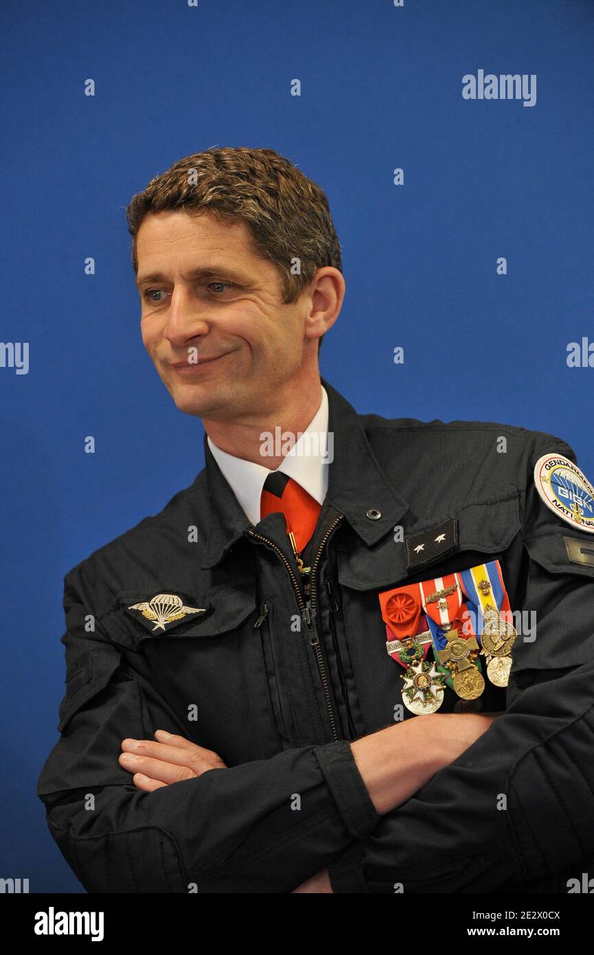 Chief of National Gendarmerie Intervention Group (GIGN) General Denis ...