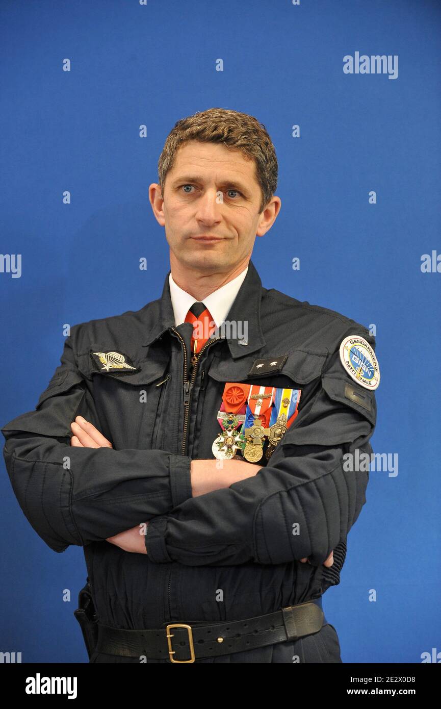Chief of National Gendarmerie Intervention Group (GIGN) General Denis ...