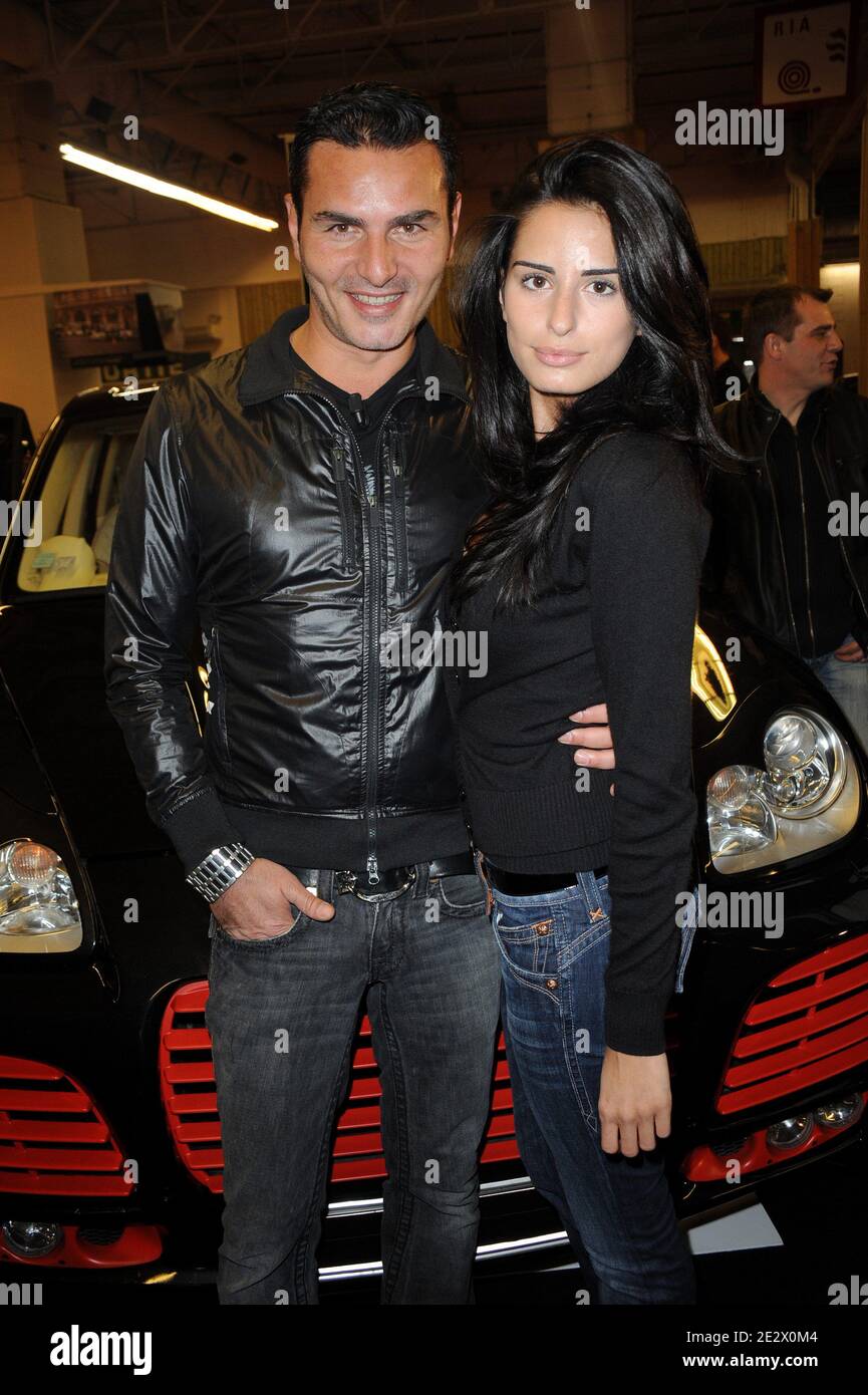 French DJ David Vendetta receives the keys of his Porsche Cayenne ...
