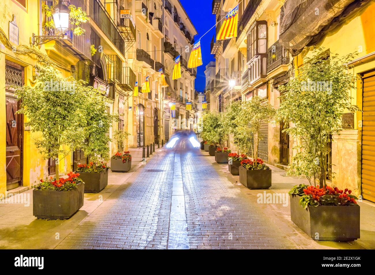 Downtown valencia hi-res stock photography and images - Alamy