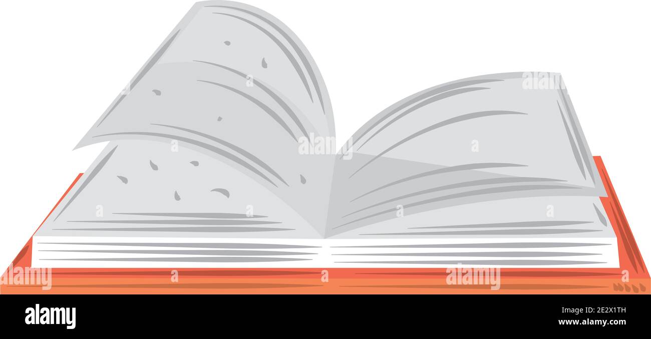open book learn academic and education vector illustration Stock Vector ...