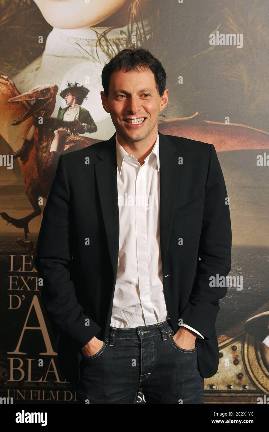Marc-Olivier Fogiel arriving for the premiere of the Luc Besson's ...