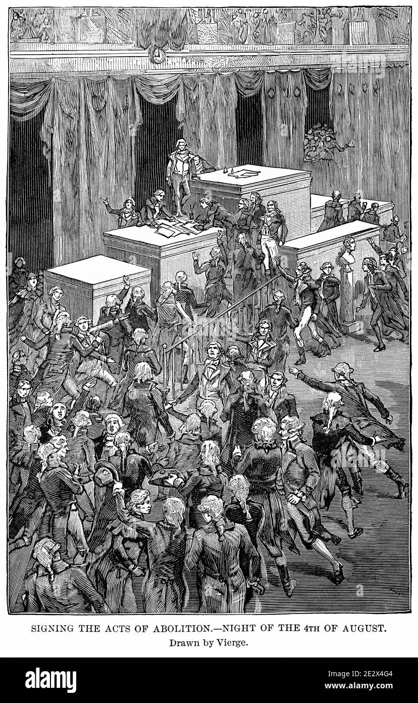 Abolition of feudalism hi-res stock photography and images - Alamy