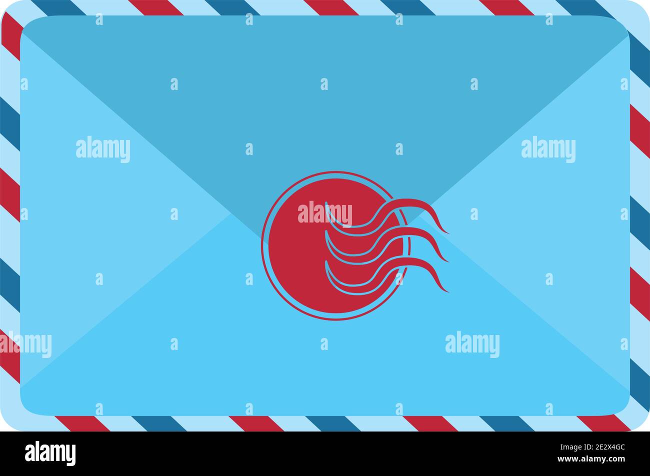 Courier stamp Stock Vector Images - Alamy