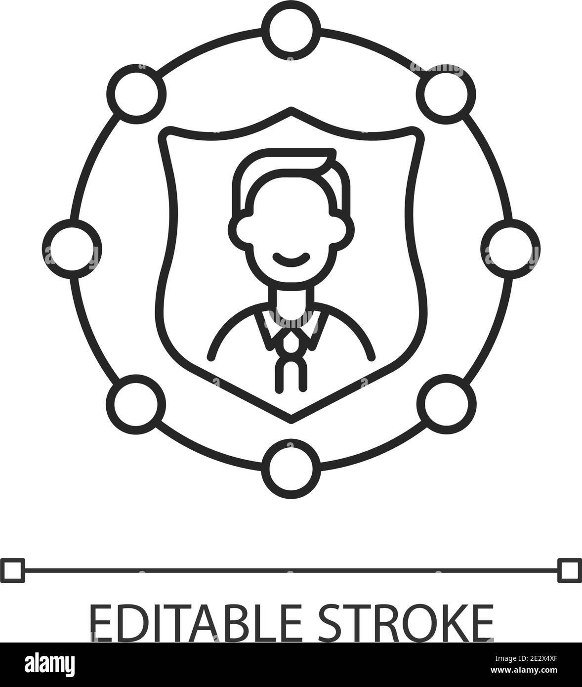 Accountability linear icon Stock Vector Image & Art - Alamy