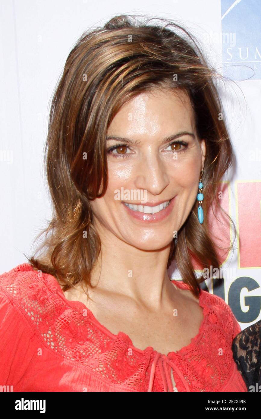 Perrey Reeves arriving for Los Angeles Premiere of 'Furry Vengeance ...