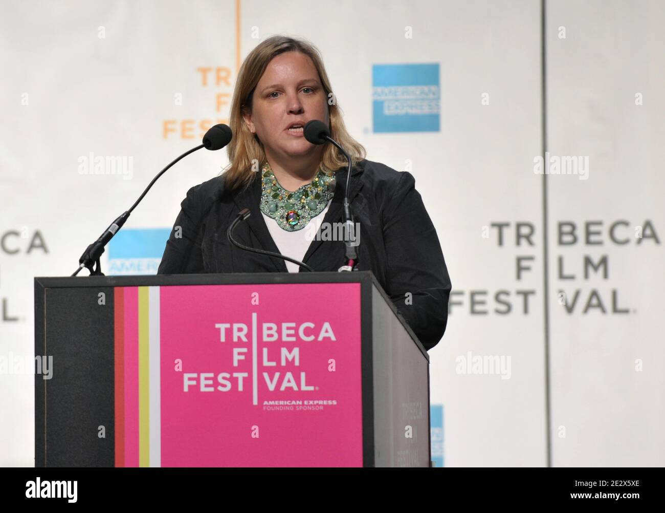 Executive Director of Tribeca Film Festival Nancy Schafer attends the ...