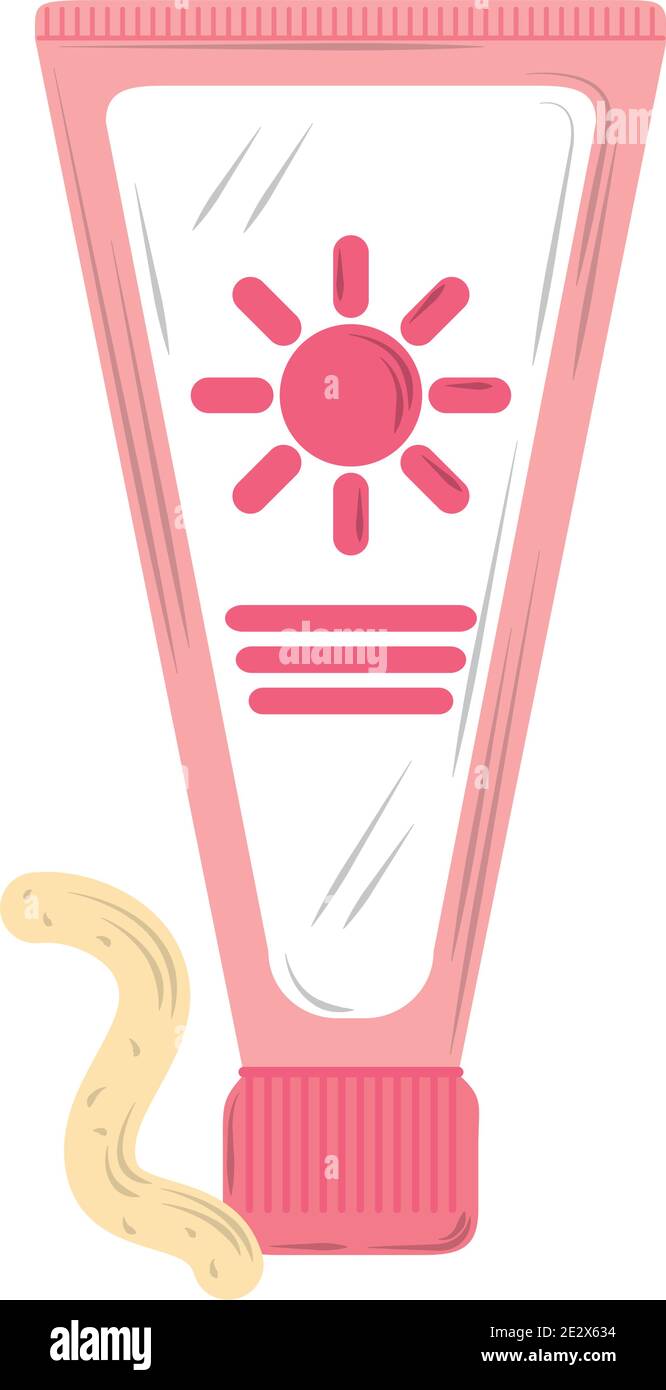 skin care moisturizing cream treatment product icon vector illustration ...