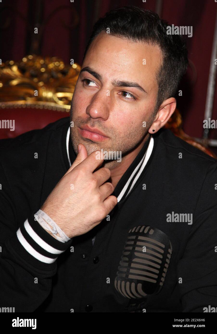 EXCLUSIVE. Singer Michael Moreno (Jean Reno's son) poses at Le ...