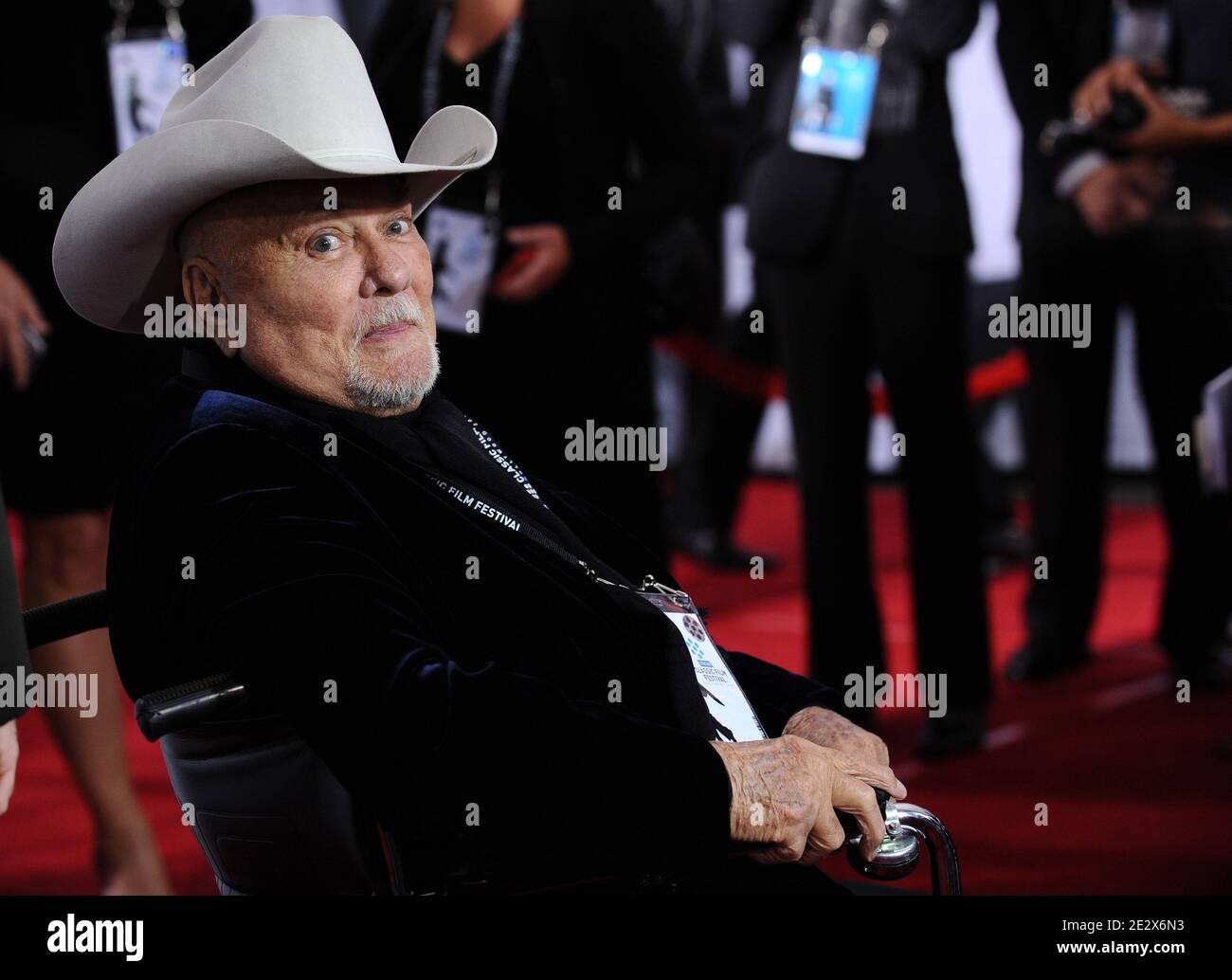 Tony Curtis arriving for the screening of 'A Star Is Born' during the ...