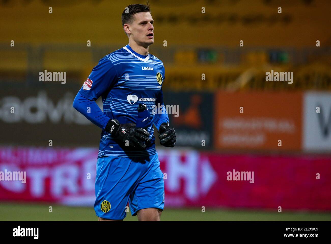 KERKRADE, NETHERLANDS - JANUARY 15: L-R: goalkeeper Jan Hoekstra of ...