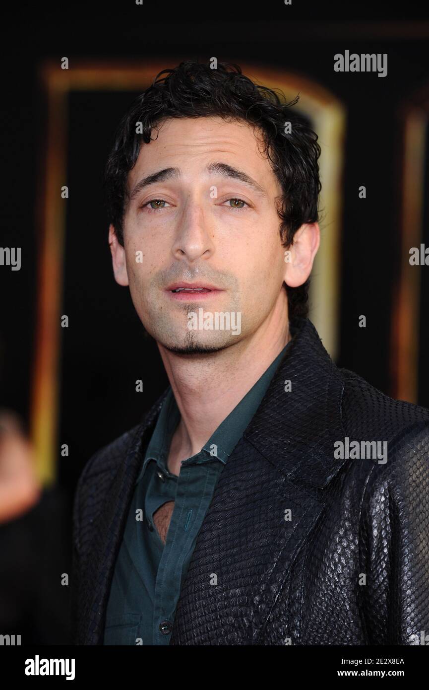 "Adrien Brody attends the world premiere of ""Iron Man 2"" held at El ...