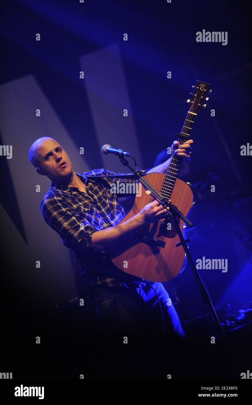 EXCLUSIVE - Singer Milow posing during a Portrait Session at 'La Cigale ...
