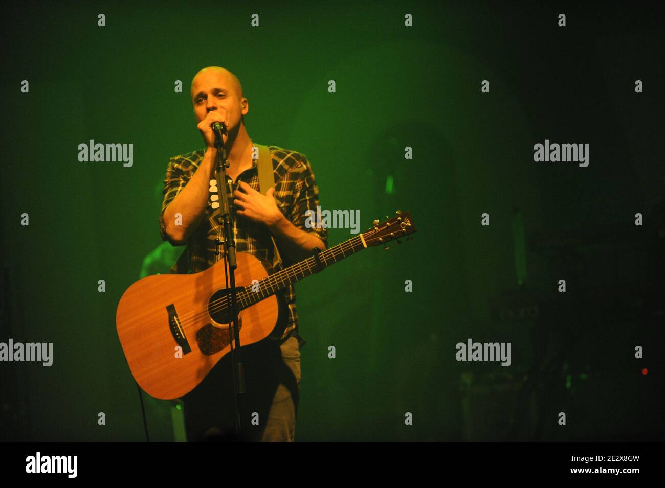 EXCLUSIVE - Singer Milow posing during a Portrait Session at 'La Cigale ...