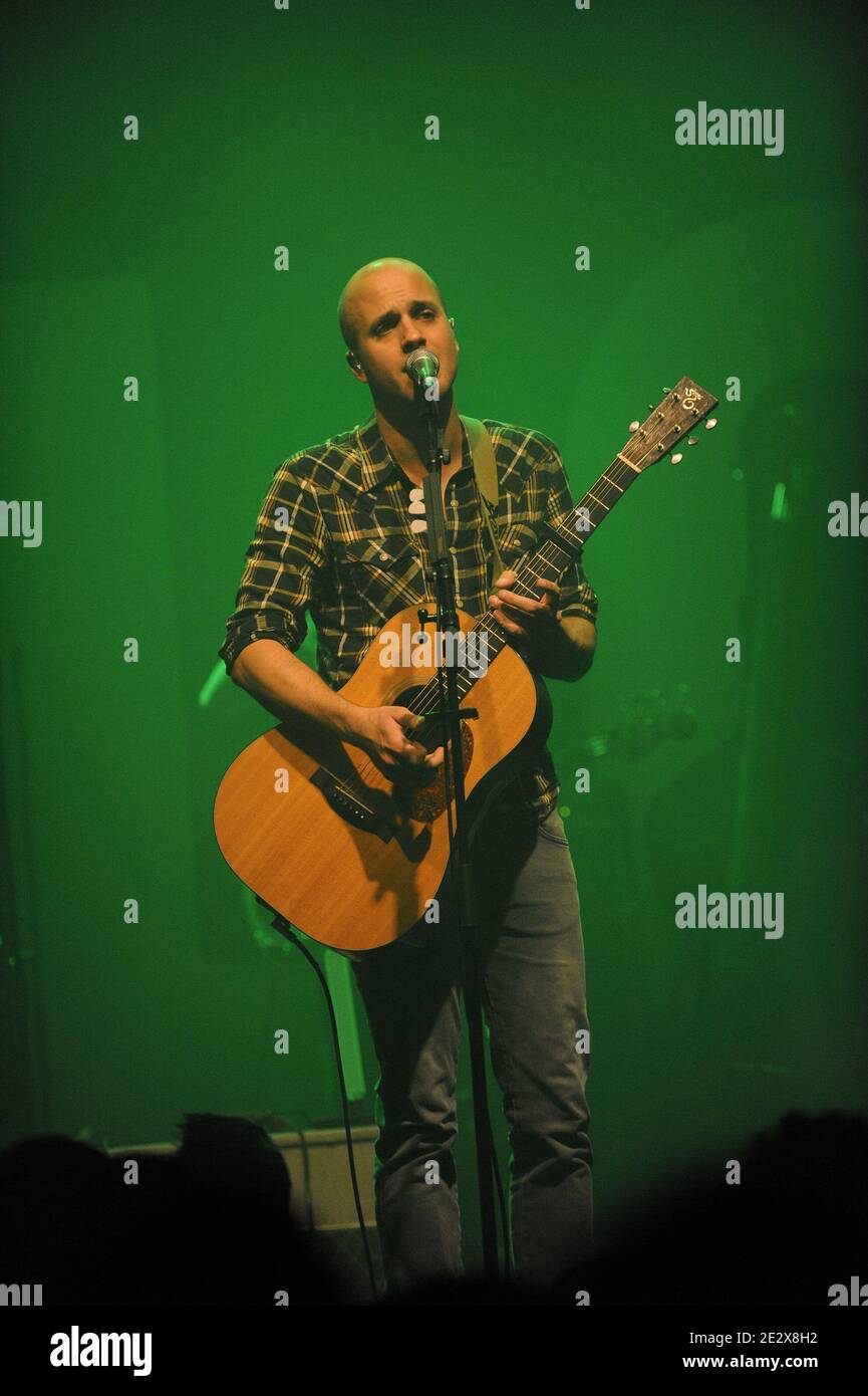 EXCLUSIVE - Singer Milow posing during a Portrait Session at 'La Cigale ...