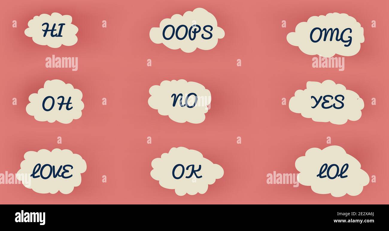 Speech bubble icons set. Communication, Chat, dialog, conversation icon ...