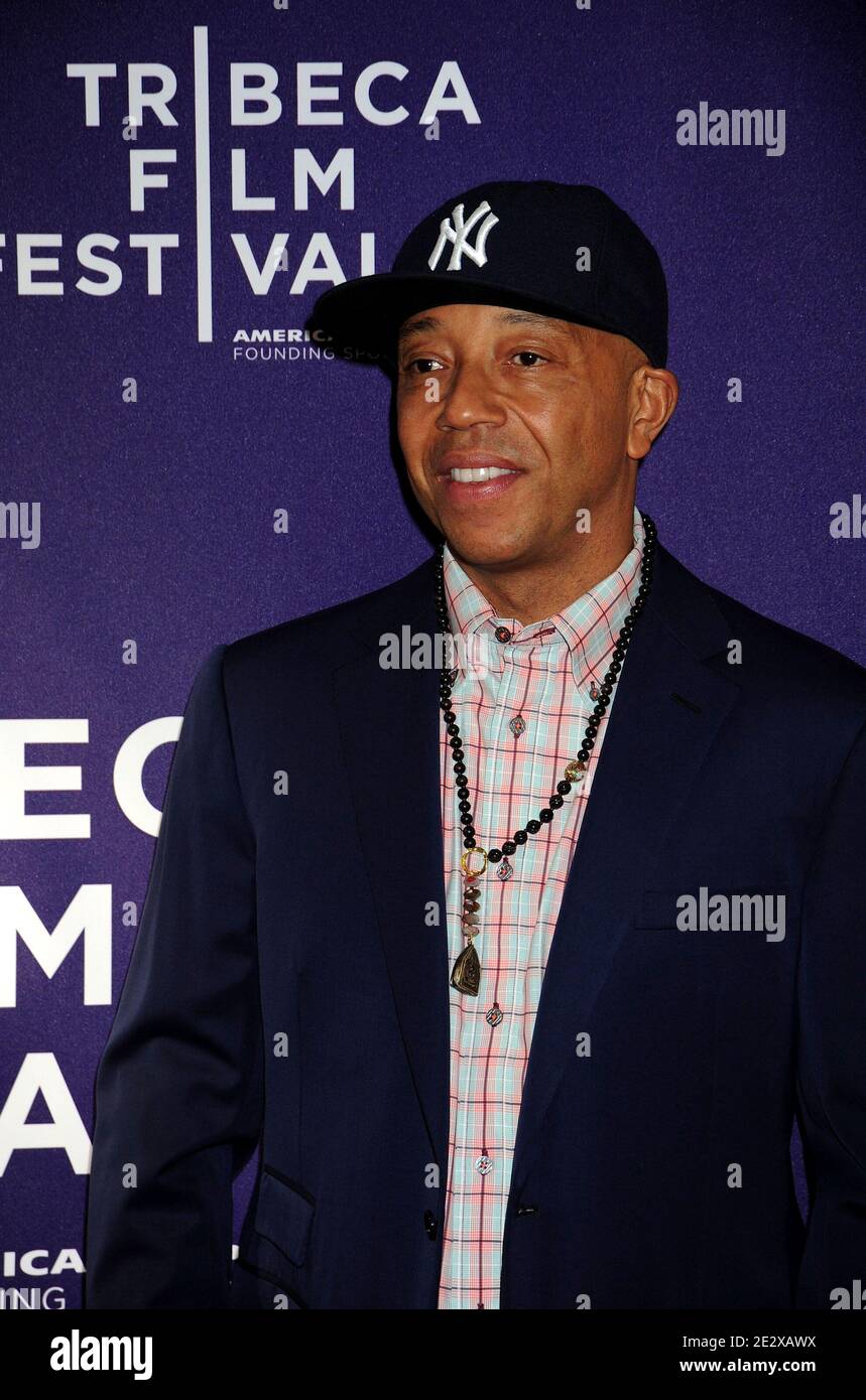 Russell Simmons attends the Ultrasuede: In Search of Halston Premiere ...